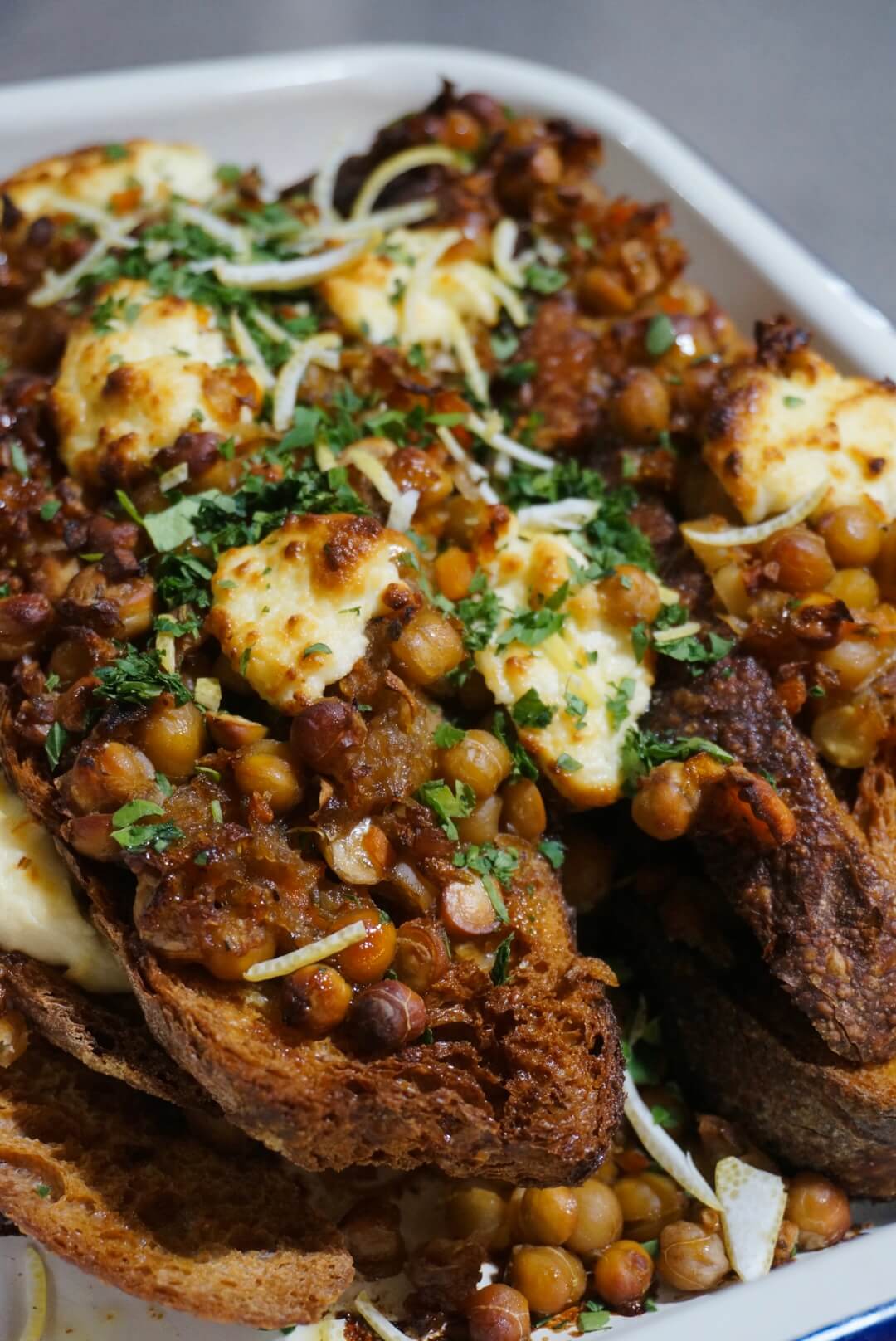 SARDINIA - Chickpea & Goat’s Cheese Sourdough Zuppa Rustica - Bluezone ...